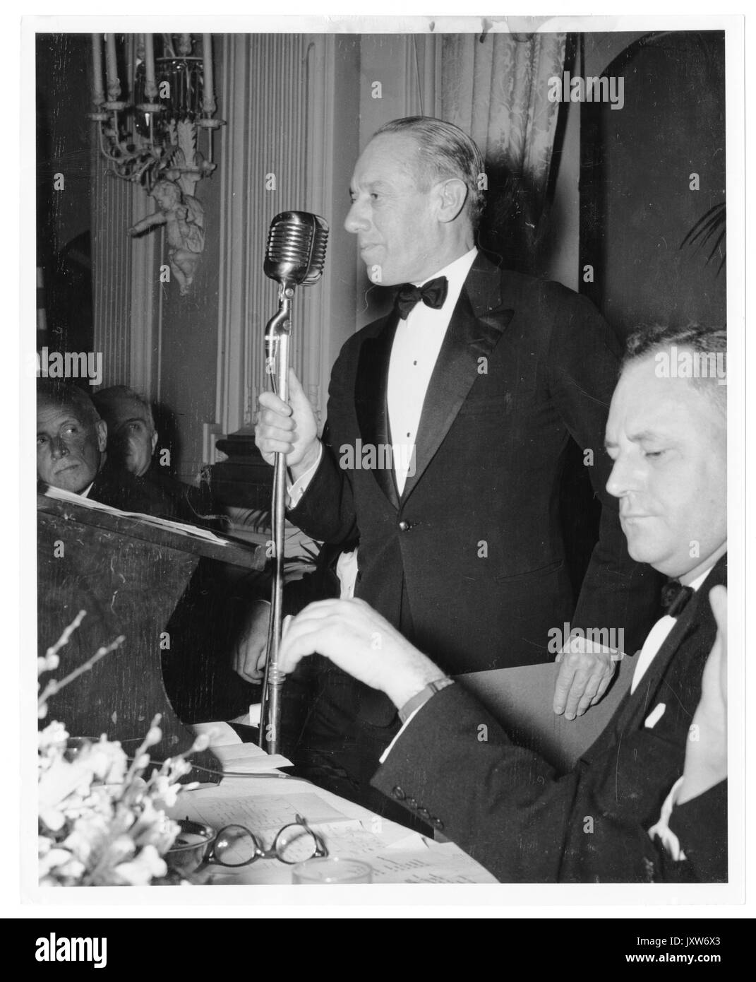 Detlev Wulf Bronk, Commemoration Day, 1950 Stock Photo - Alamy