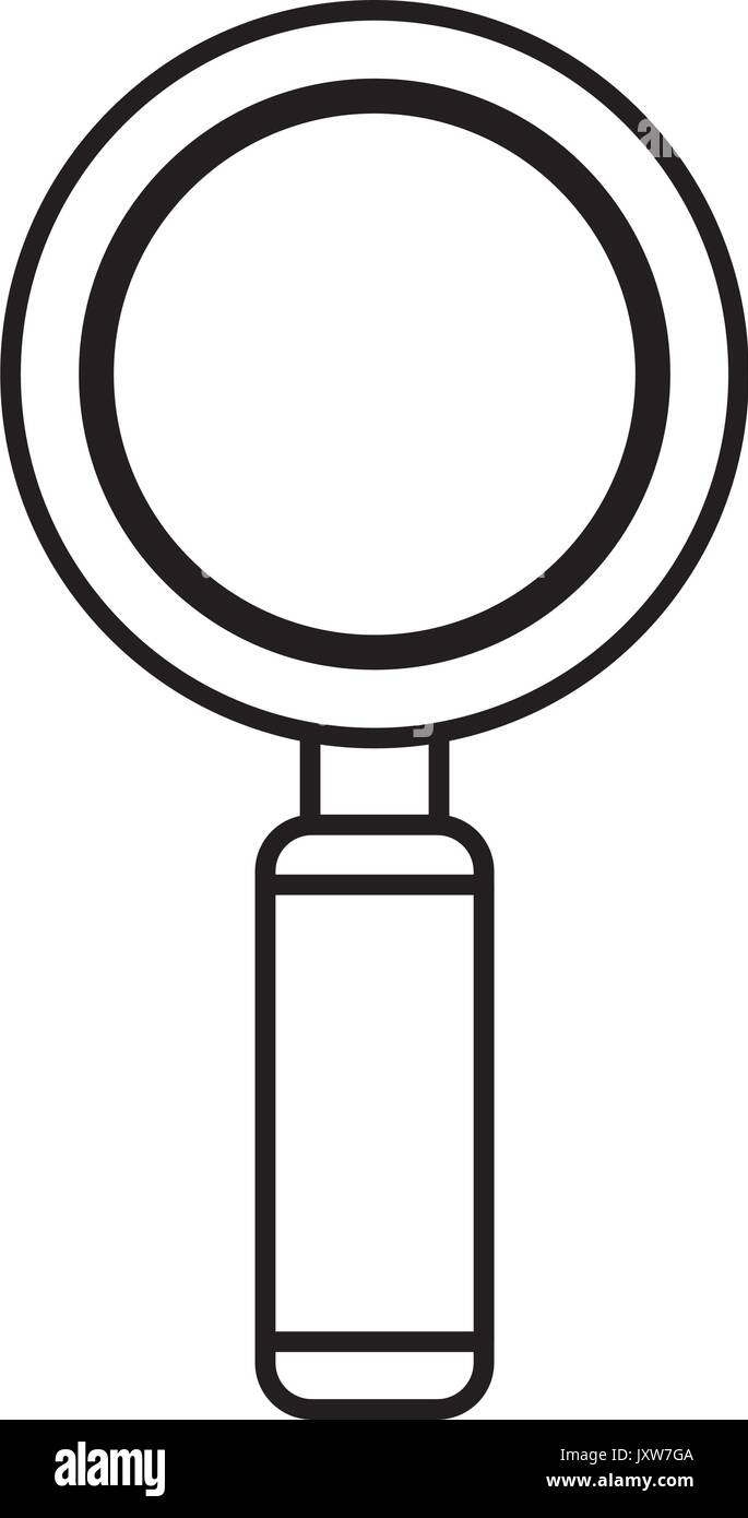 magnifying glass icon Stock Vector Image & Art - Alamy