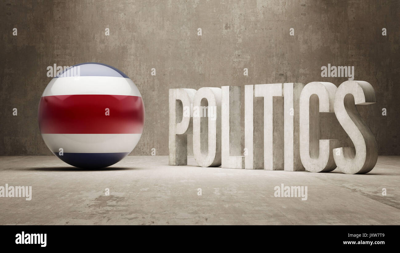Costa Rica High Resolution Politics Concept Stock Photo - Alamy