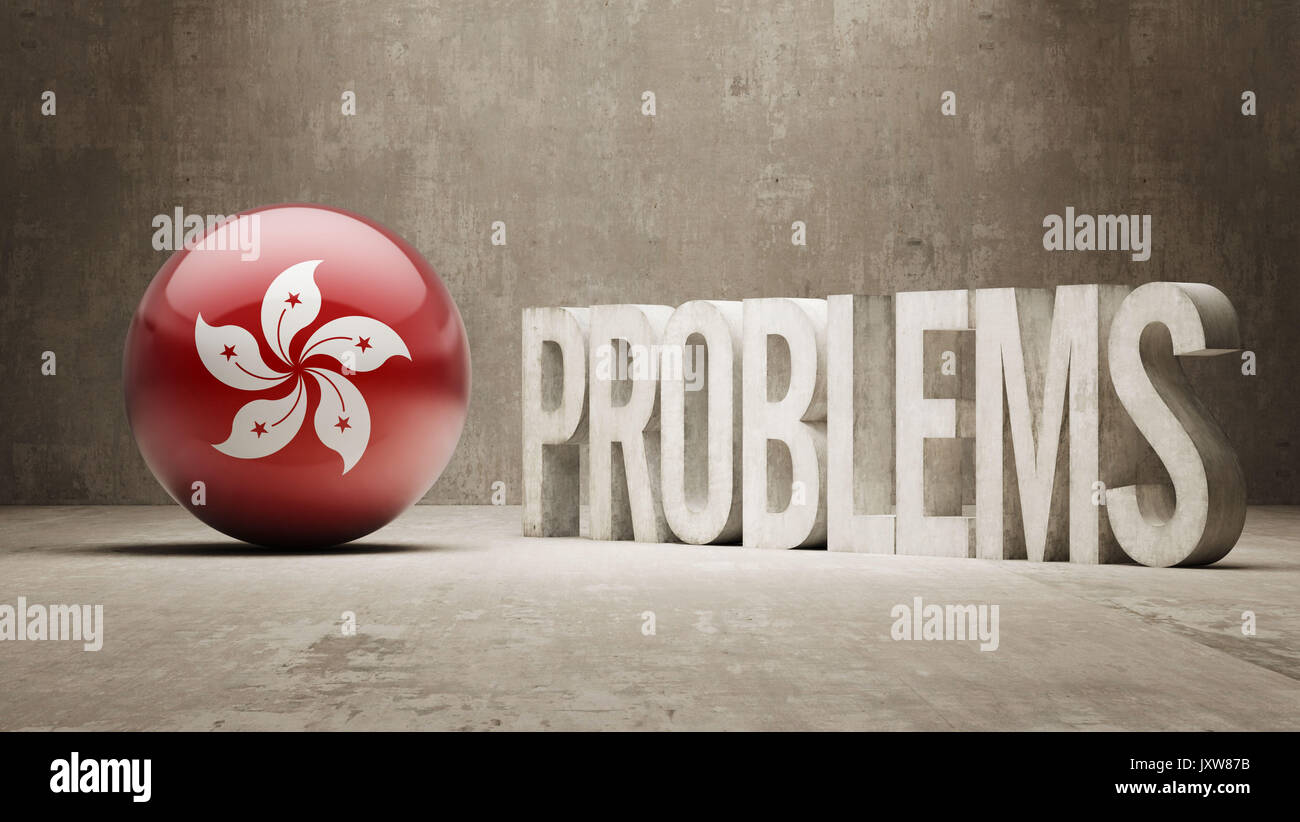 Hong Kong High Resolution Problems Concept Stock Photo - Alamy