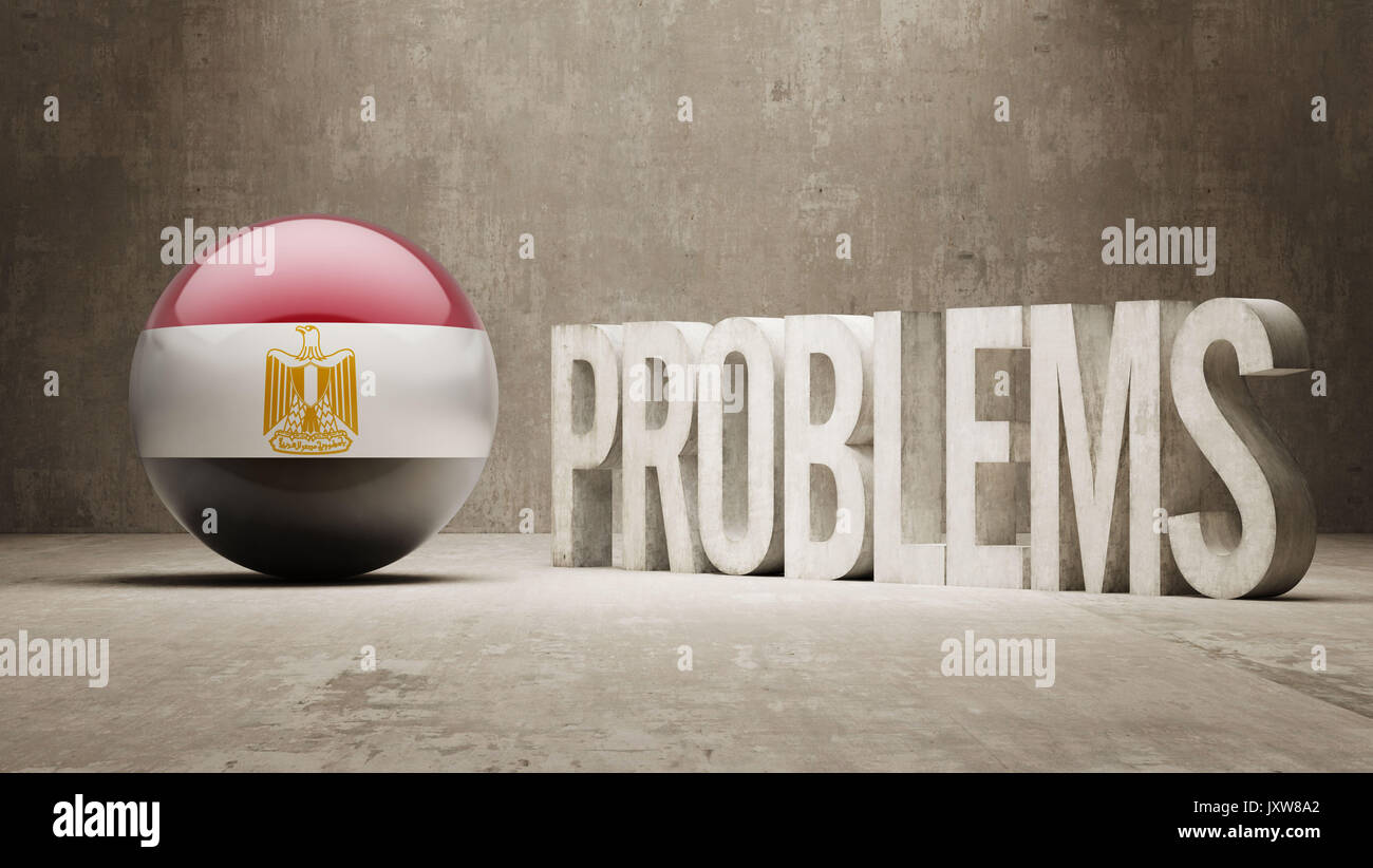 Egypt High Resolution Problems Concept Stock Photo - Alamy