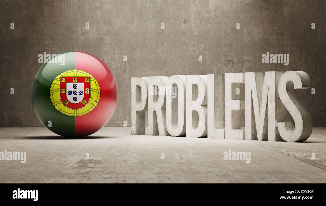 Portugal High Resolution Problems Concept Stock Photo - Alamy