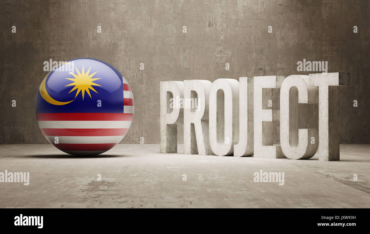 Malaysia High Resolution Project Concept Stock Photo - Alamy