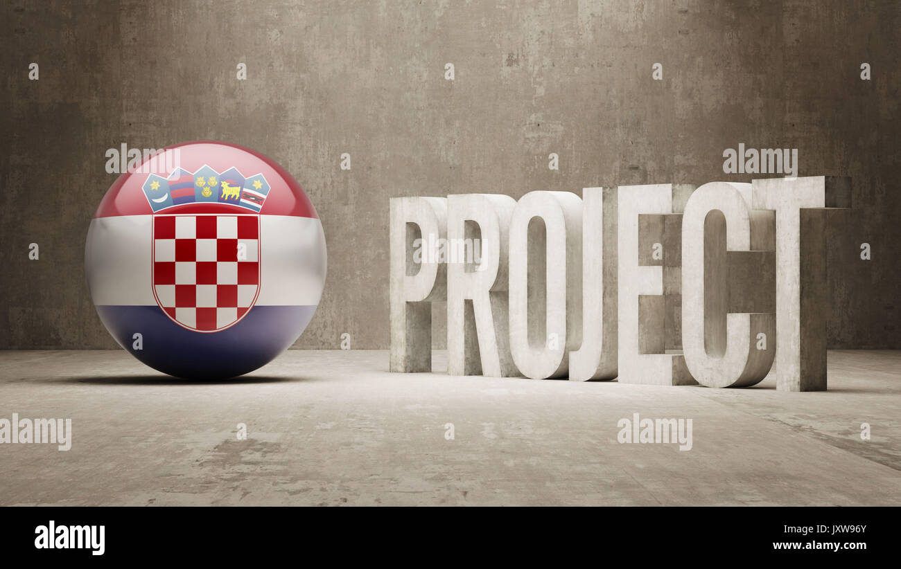 Croatia High Resolution Project Concept Stock Photo - Alamy