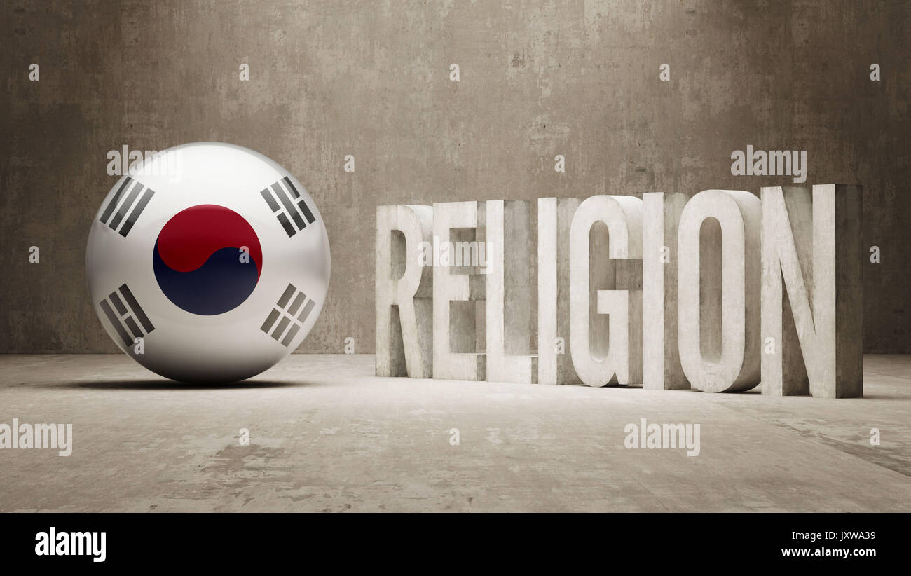 South Korea High Resolution Religion Concept Stock Photo - Alamy