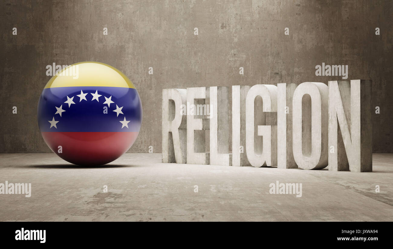 Venezuela High Resolution Religion Concept Stock Photo - Alamy