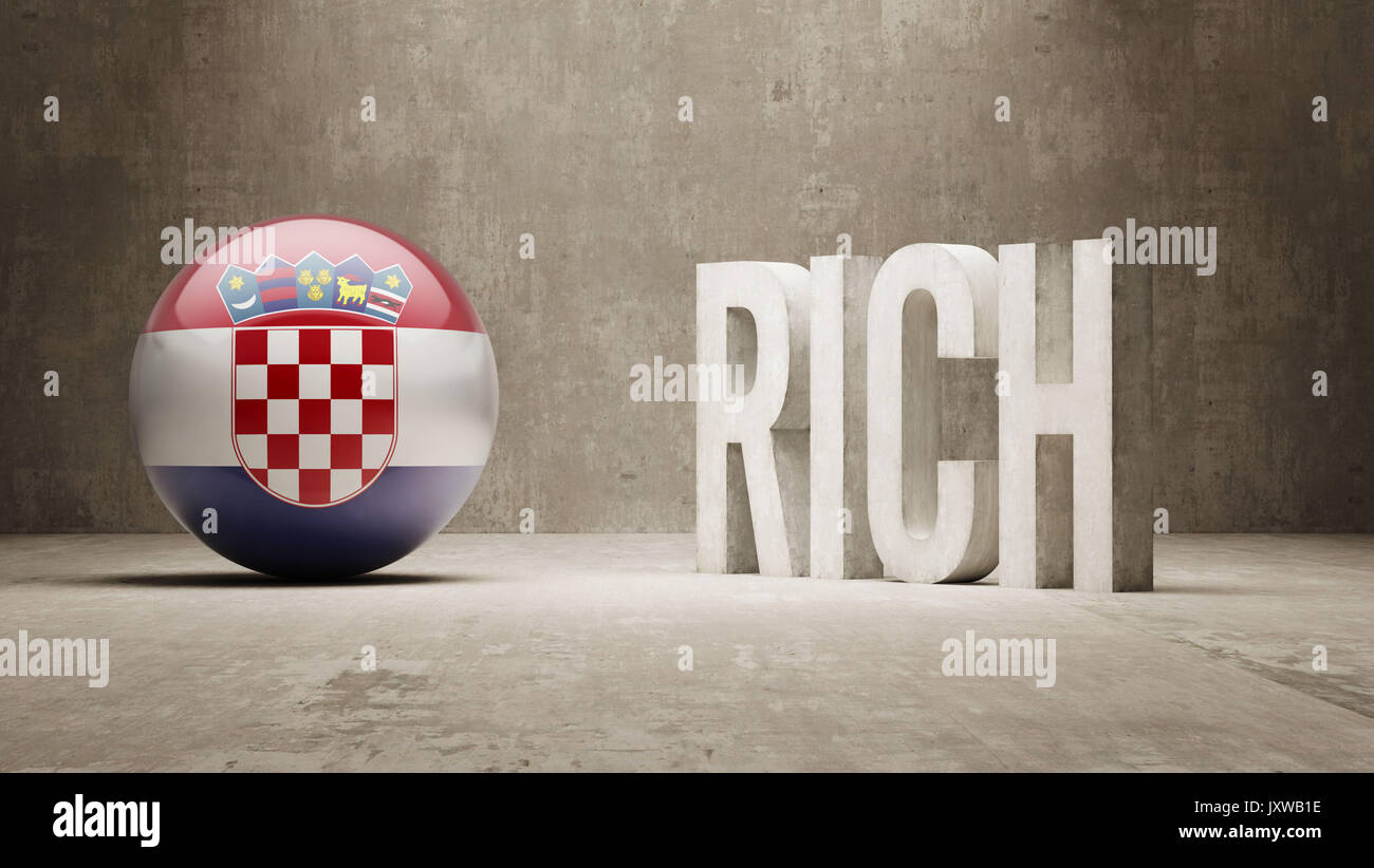 Croatia High Resolution Rich Concept Stock Photo - Alamy