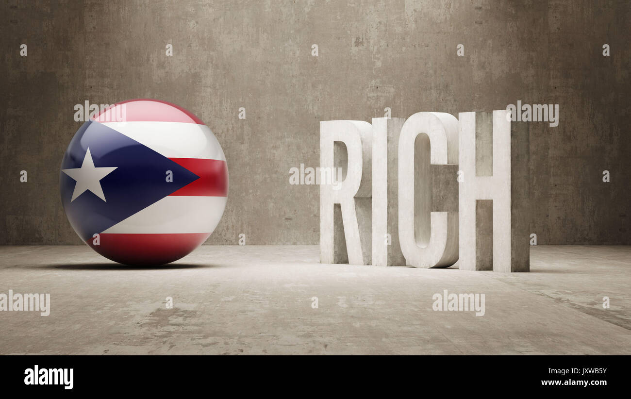 Puerto Rico High Resolution Rich Concept Stock Photo - Alamy
