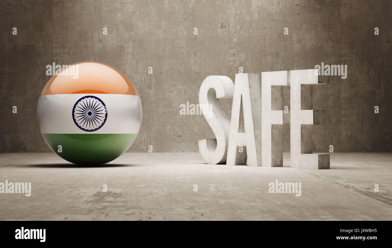 India High Resolution Safe Concept Stock Photo - Alamy