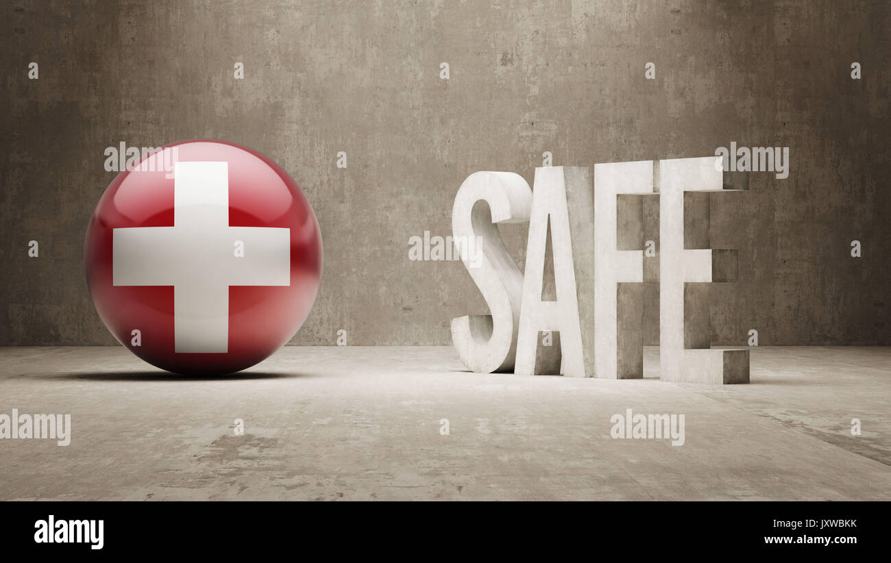 Switzerland High Resolution Safe Concept Stock Photo - Alamy