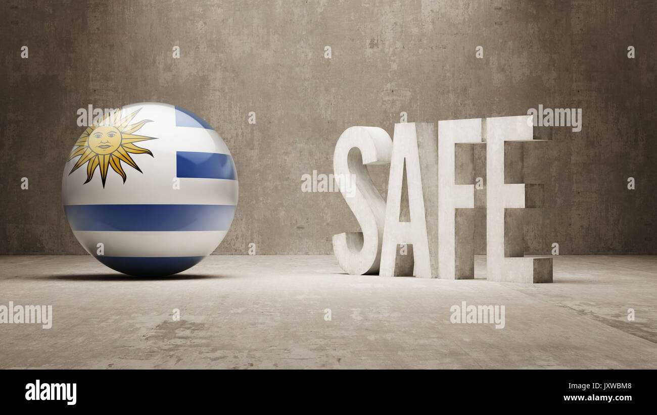 Uruguay High Resolution Safe Concept Stock Photo - Alamy