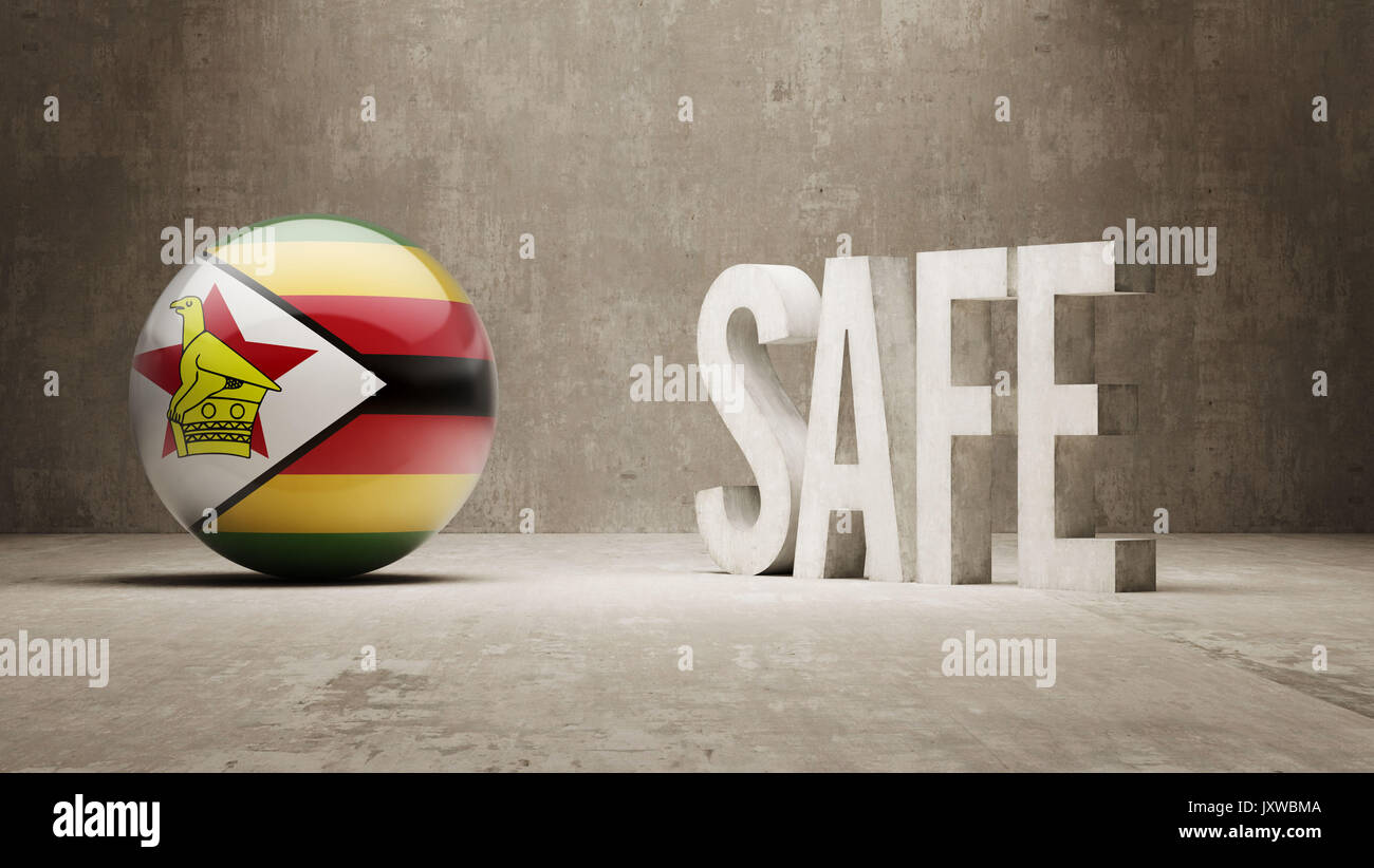 Zimbabwe High Resolution Safe Concept Stock Photo - Alamy