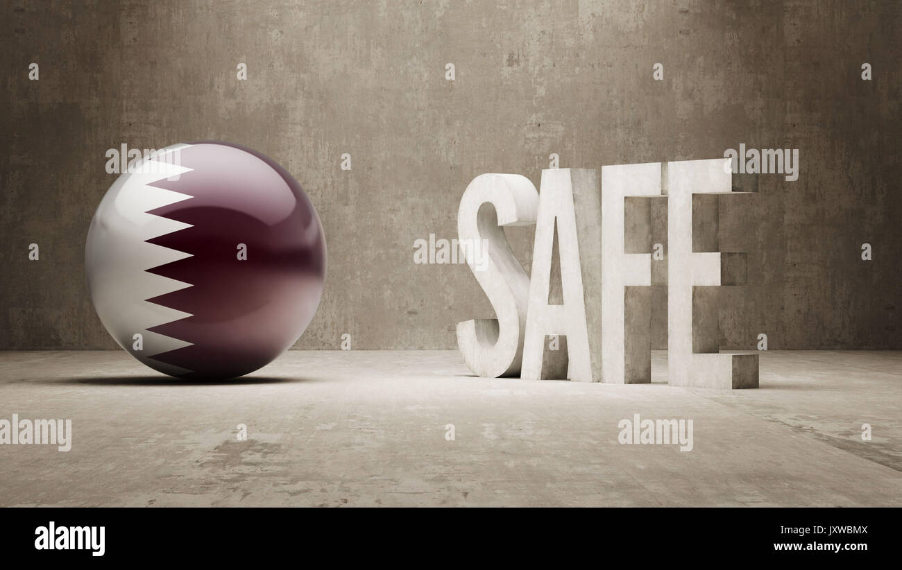 Qatar High Resolution Safe Concept Stock Photo - Alamy