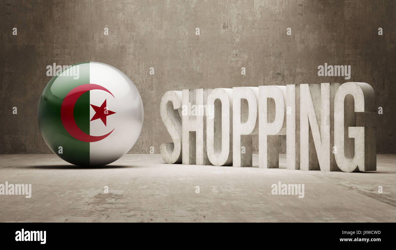 Algeria High Resolution Shopping Stock Photo - Alamy