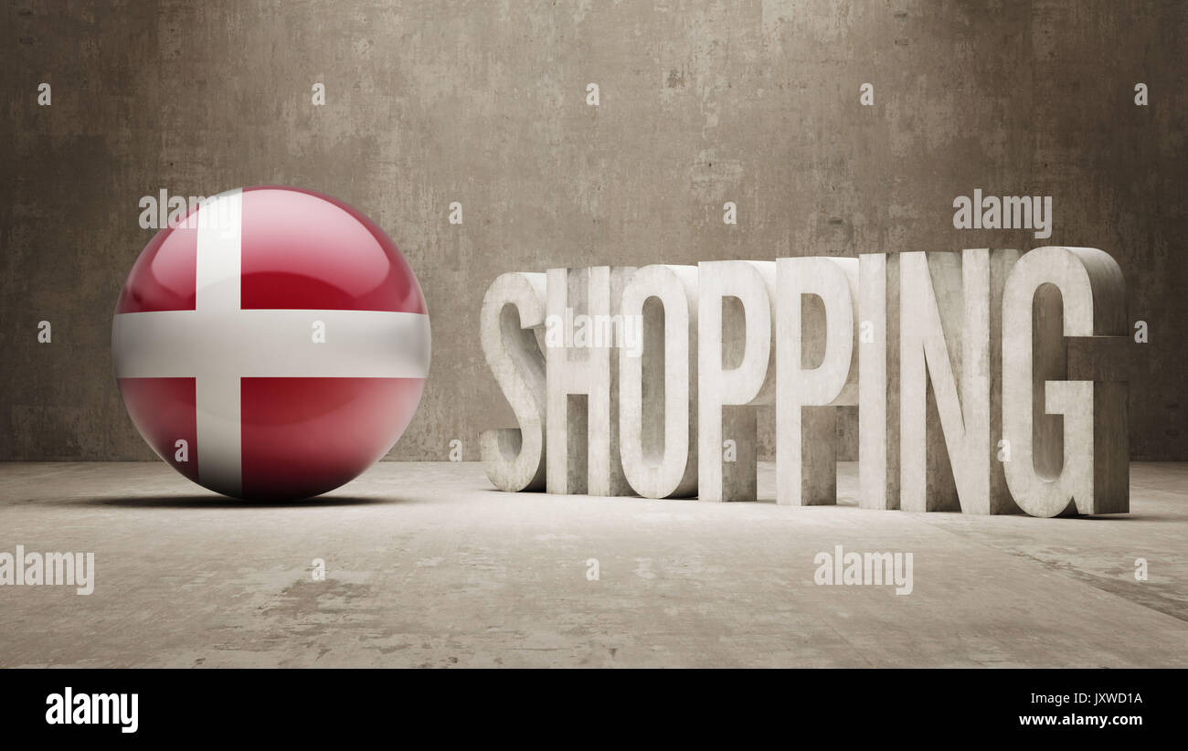 Denmark High Resolution Shopping Stock Photo - Alamy