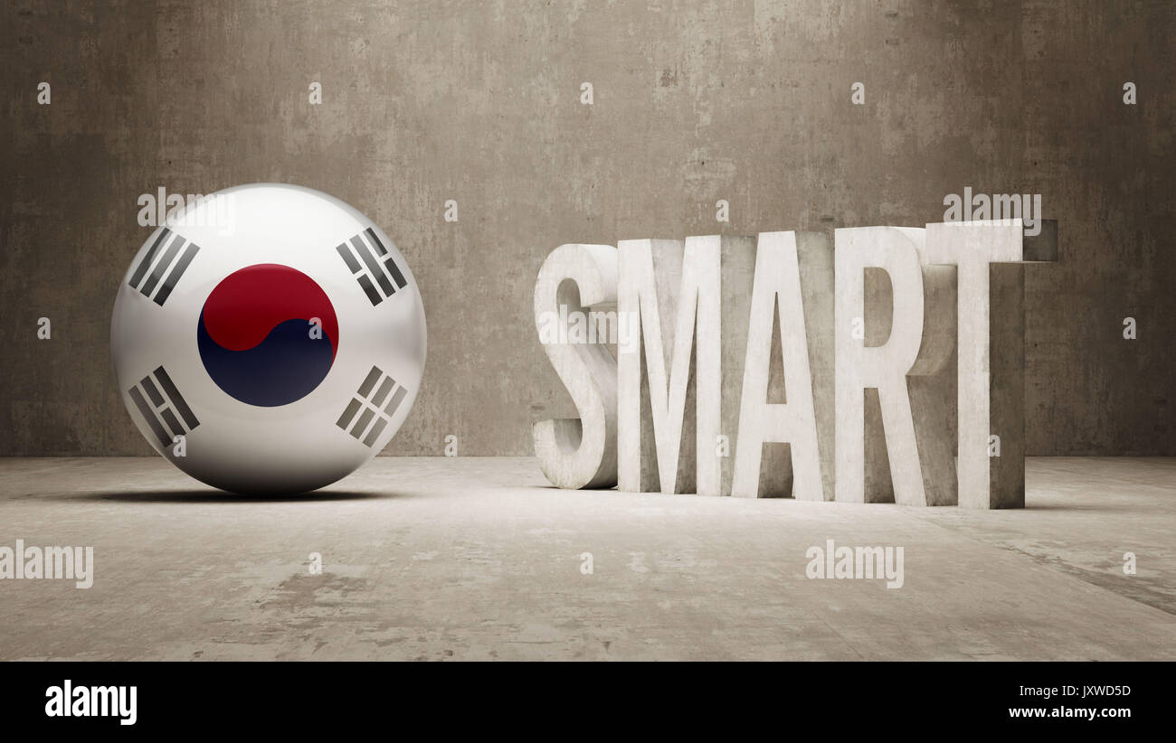 South Korea High Resolution Smart Concept Stock Photo - Alamy