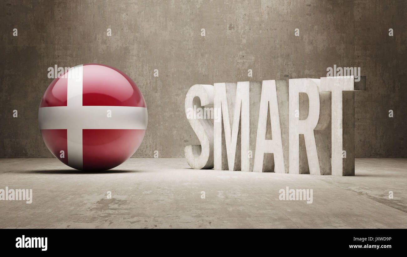 Denmark High Resolution Smart Concept Stock Photo - Alamy