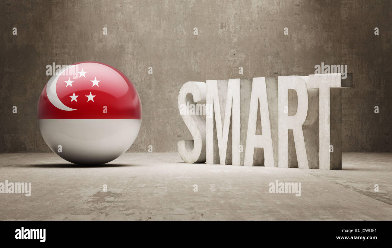 Singapore High Resolution Smart Concept Stock Photo - Alamy