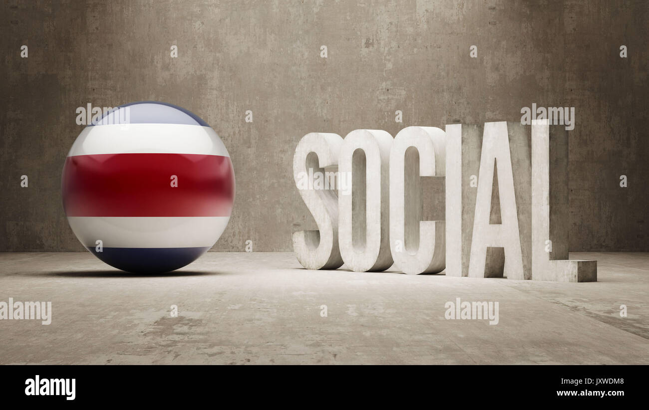 Costa Rica High Resolution Social Concept Stock Photo - Alamy