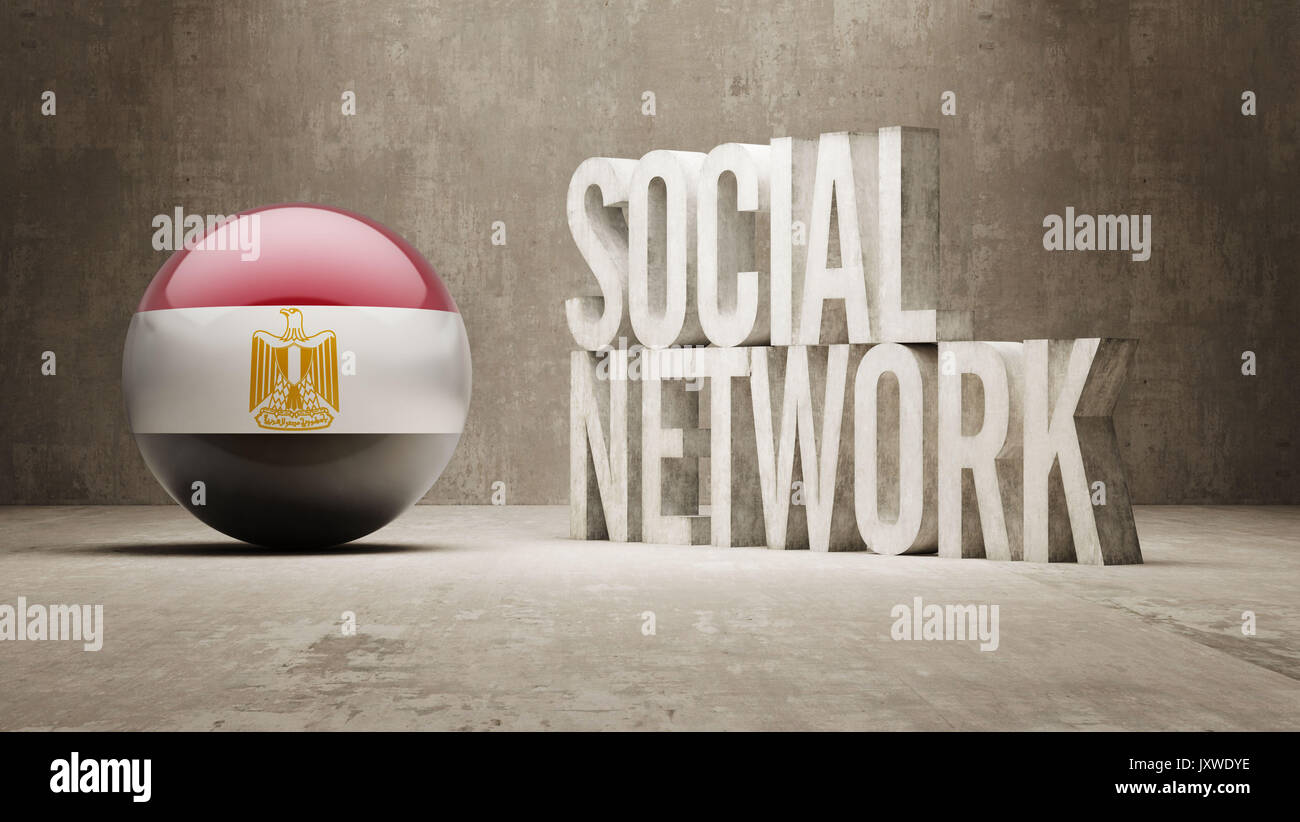 Egypt High Resolution Social Network Stock Photo - Alamy