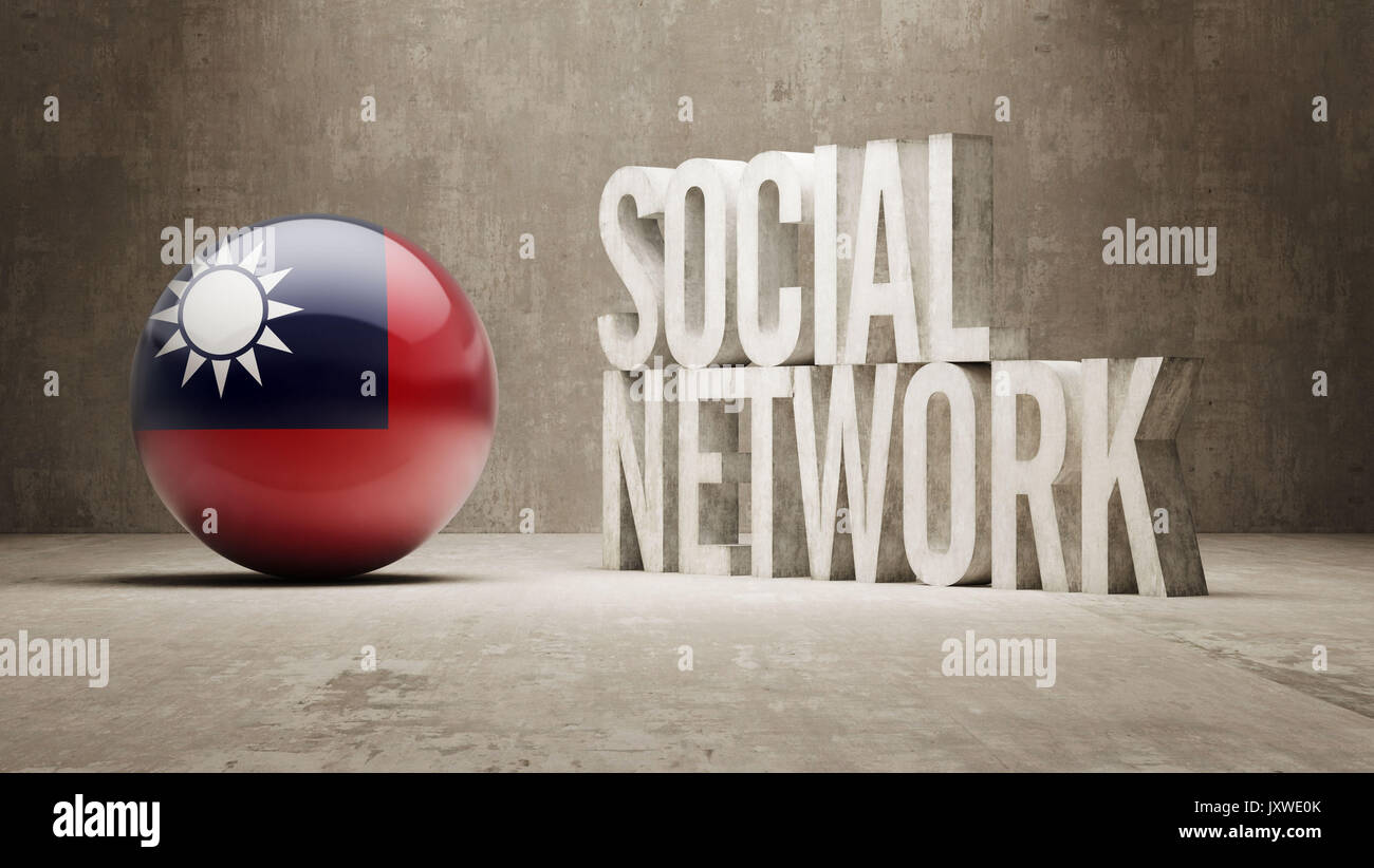 Taiwan High Resolution Social Network Stock Photo - Alamy