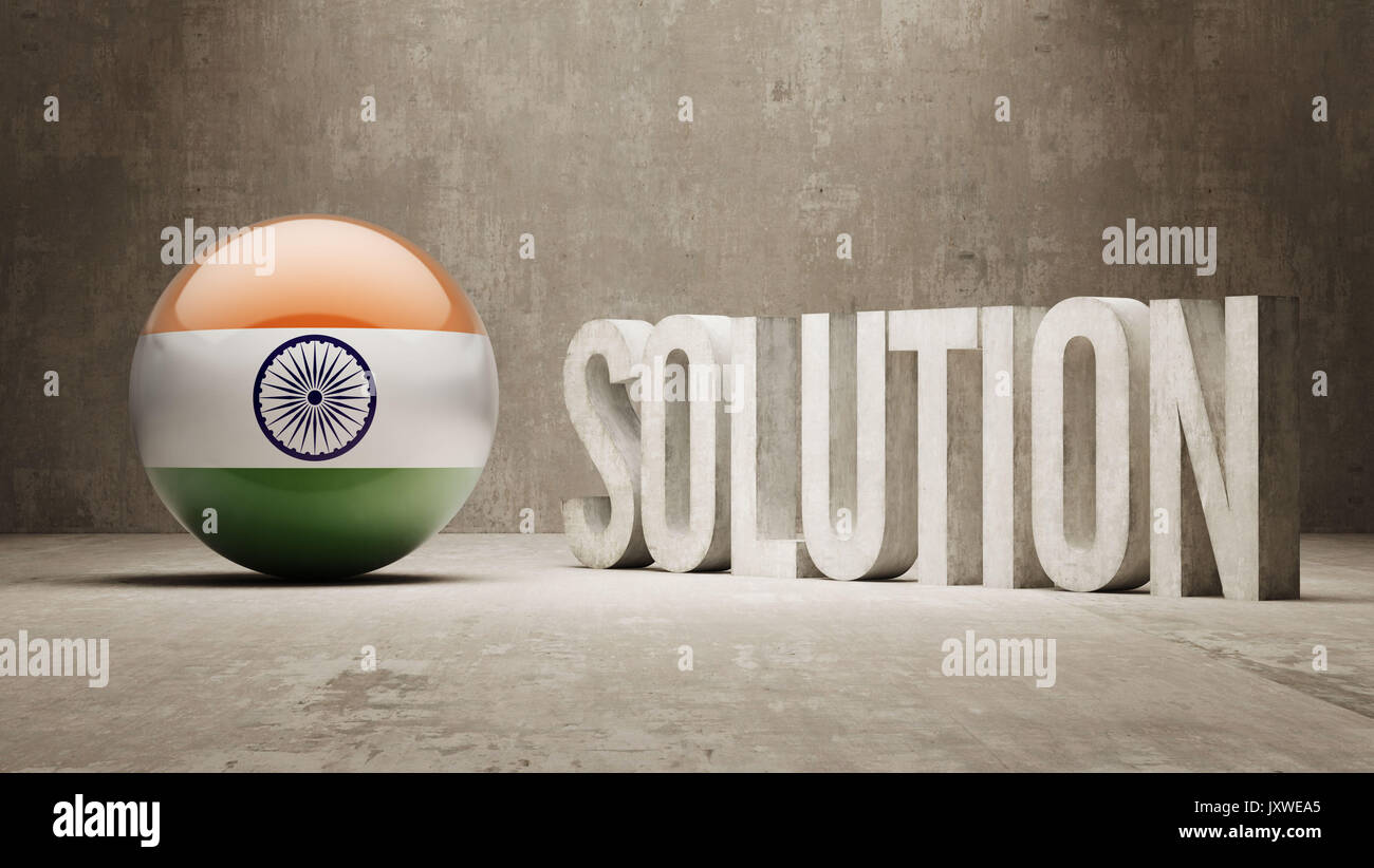 India High Resolution Solution Concept Stock Photo - Alamy