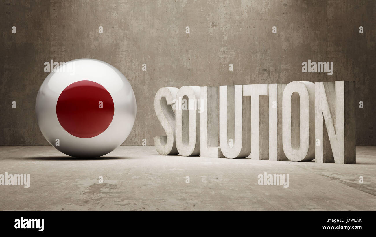 Japan High Resolution Solution Concept Stock Photo - Alamy