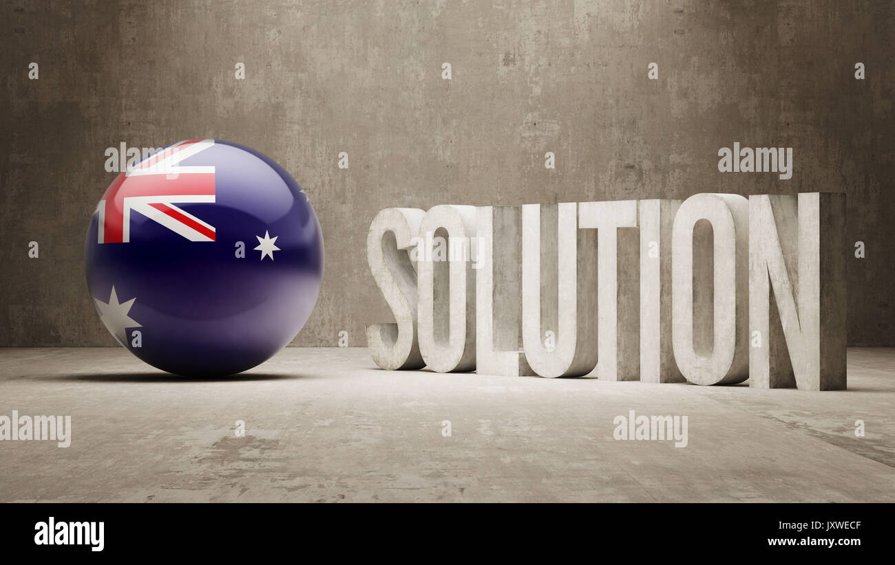 Australia High Resolution Solution Concept Stock Photo - Alamy