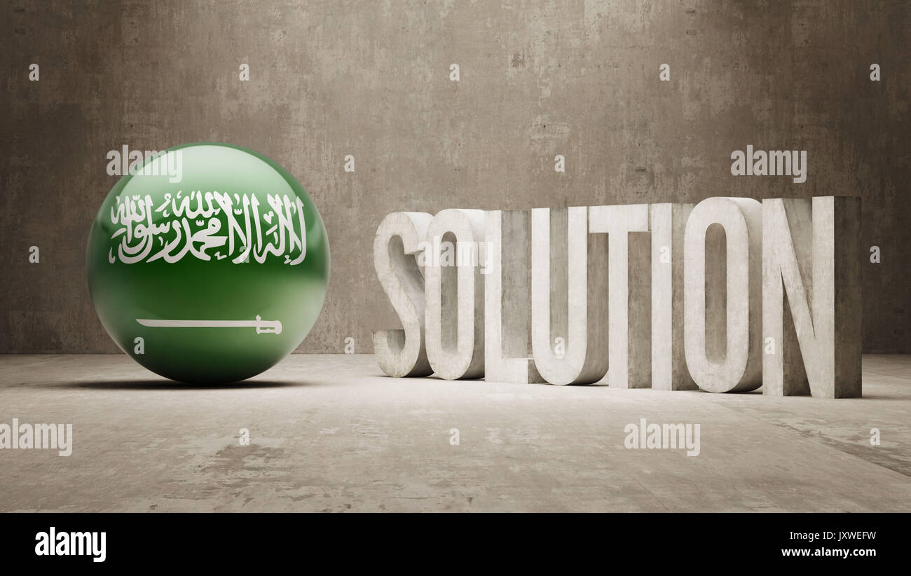 Saudi Arabia High Resolution Solution Concept Stock Photo - Alamy