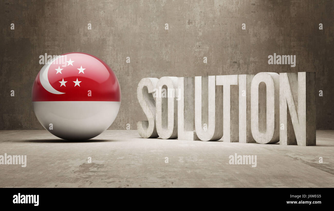 Singapore High Resolution Solution Concept Stock Photo - Alamy