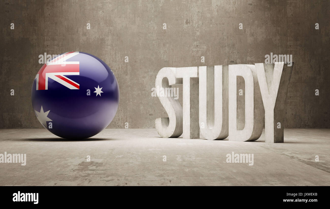 Australia High Resolution Study Concept Stock Photo - Alamy