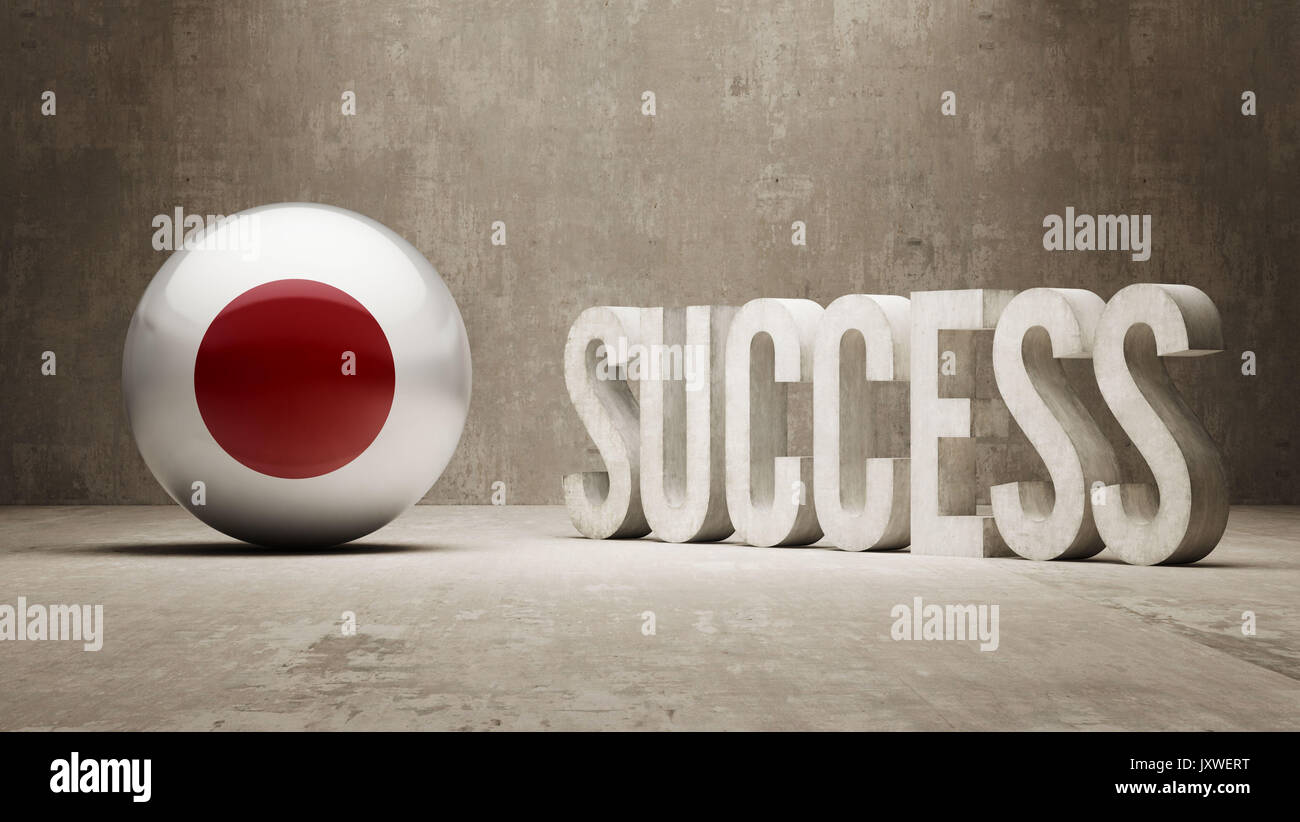 Japan High Resolution Success Concept Stock Photo - Alamy
