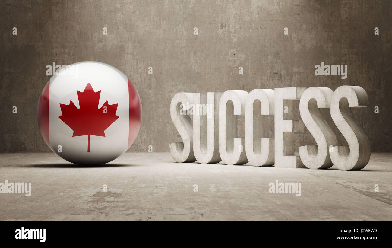 Canada High Resolution Success Concept Stock Photo - Alamy