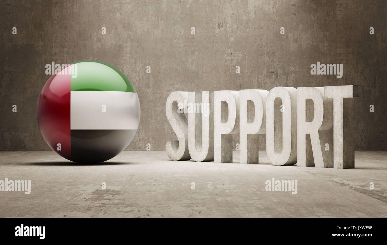 United Arab Emirates High Resolution Support Concept Stock Photo - Alamy