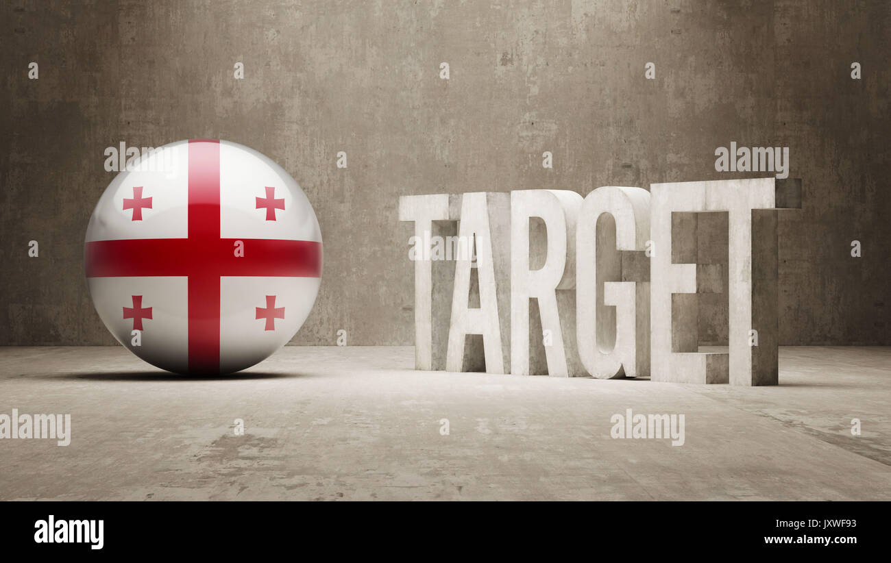 Georgia High Resolution Target Concept Stock Photo - Alamy