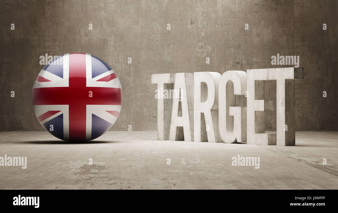 United Kingdom High Resolution Target Concept Stock Photo - Alamy
