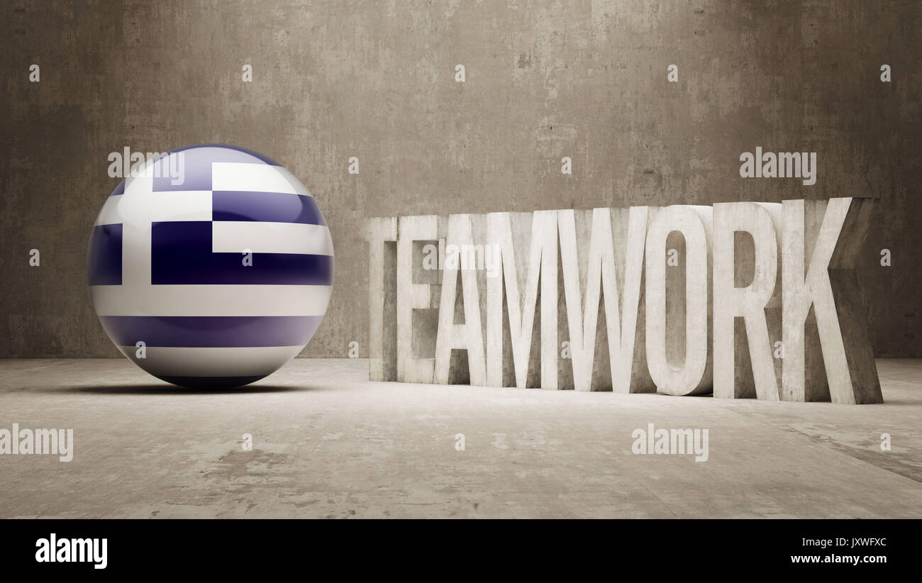 Greece High Resolution Teamwork Concept Stock Photo - Alamy