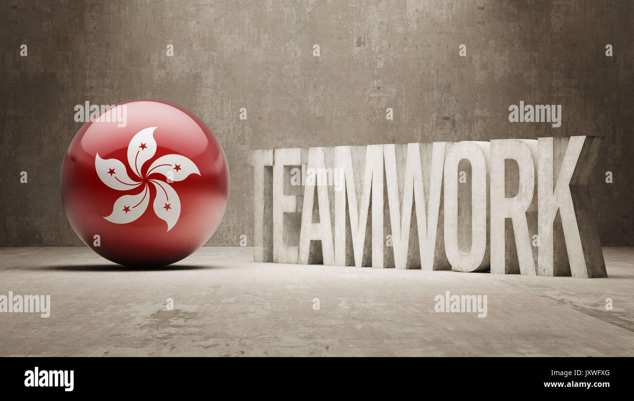 Hong Kong High Resolution Teamwork Concept Stock Photo - Alamy