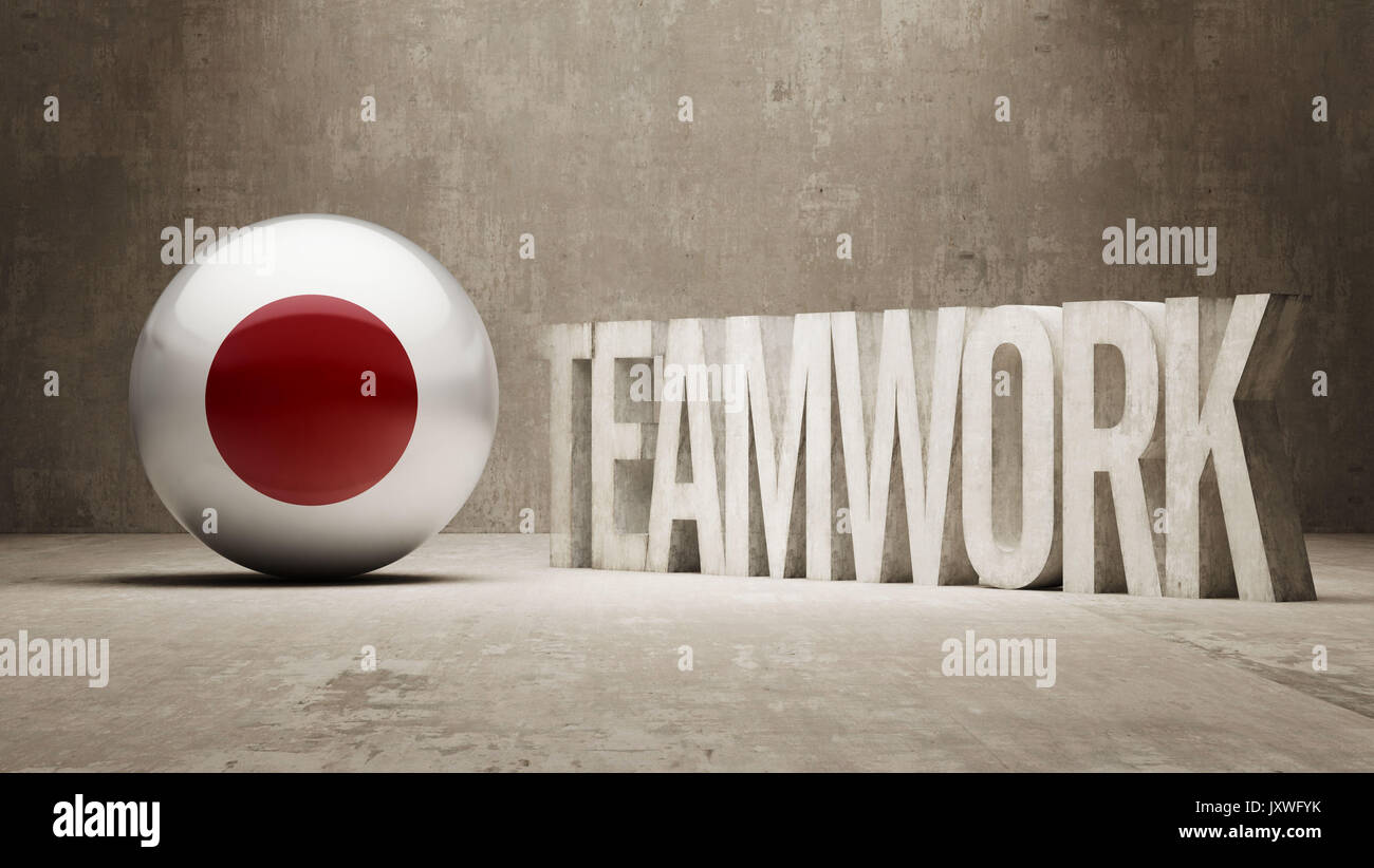 Japan High Resolution Teamwork Concept Stock Photo - Alamy