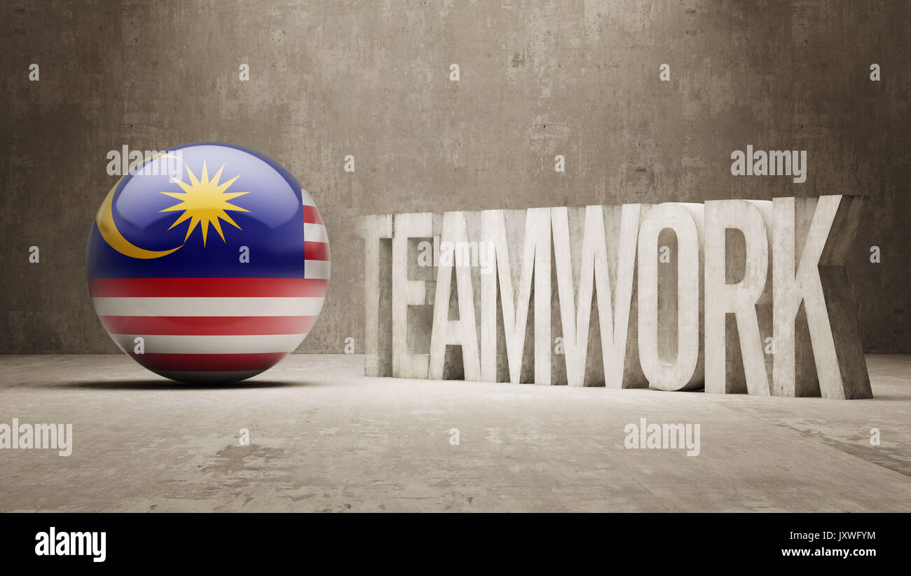 Malaysia High Resolution Teamwork Concept Stock Photo - Alamy