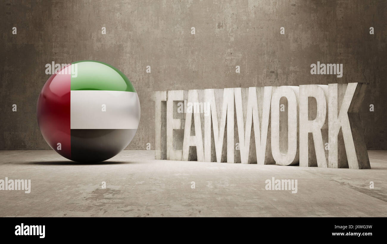 United Arab Emirates High Resolution Teamwork Concept Stock Photo - Alamy