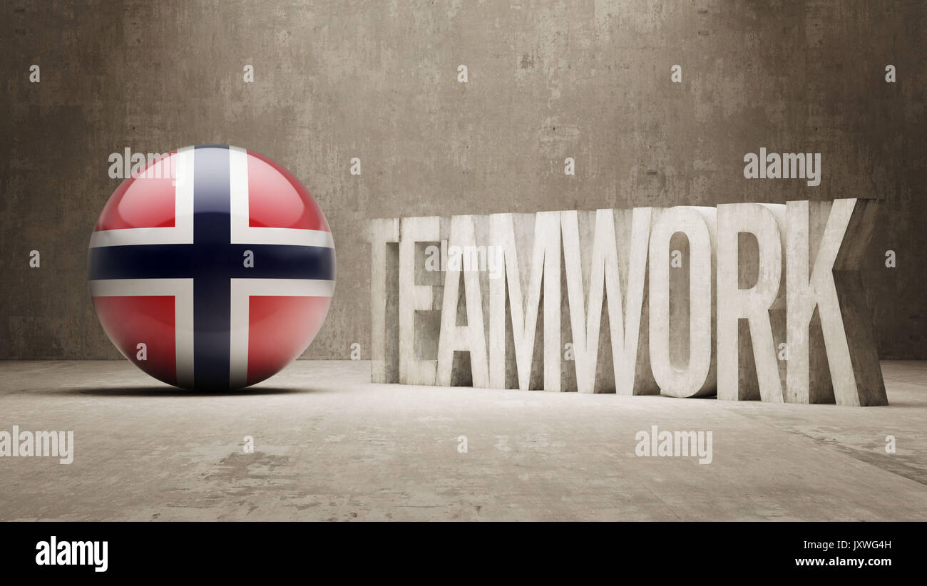 Norway High Resolution Teamwork Concept Stock Photo - Alamy