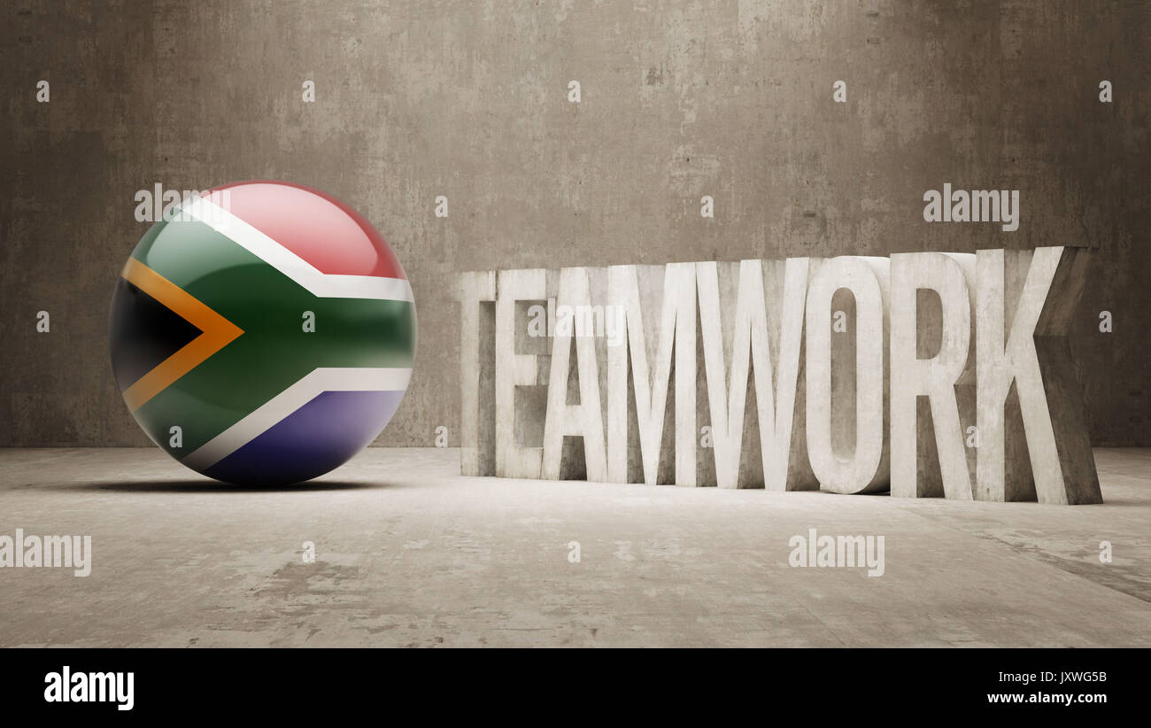 South Africa High Resolution Teamwork Concept Stock Photo - Alamy