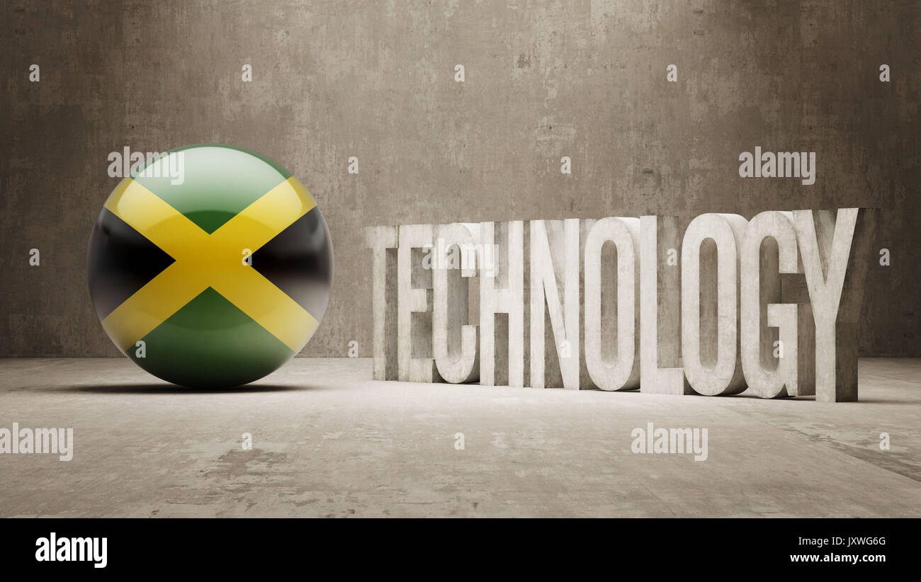 Jamaica High Resolution Technology Concept Stock Photo - Alamy
