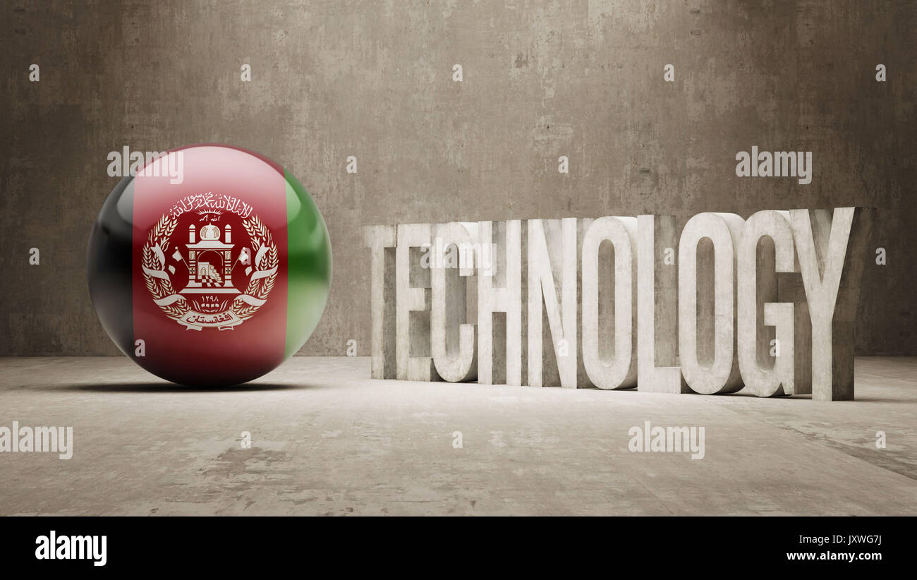 Afghanistan High Resolution Technology Concept Stock Photo - Alamy