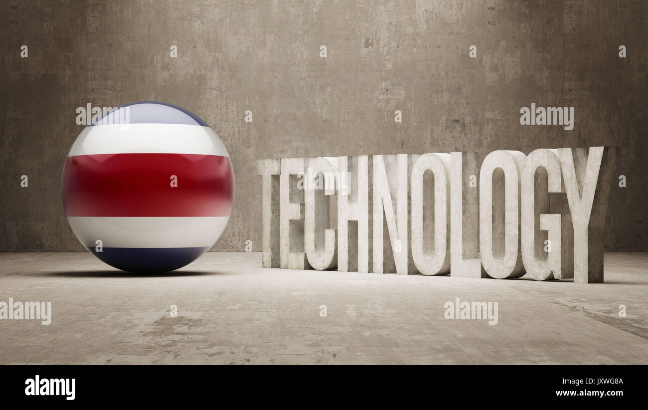 Costa Rica High Resolution Technology Concept Stock Photo - Alamy