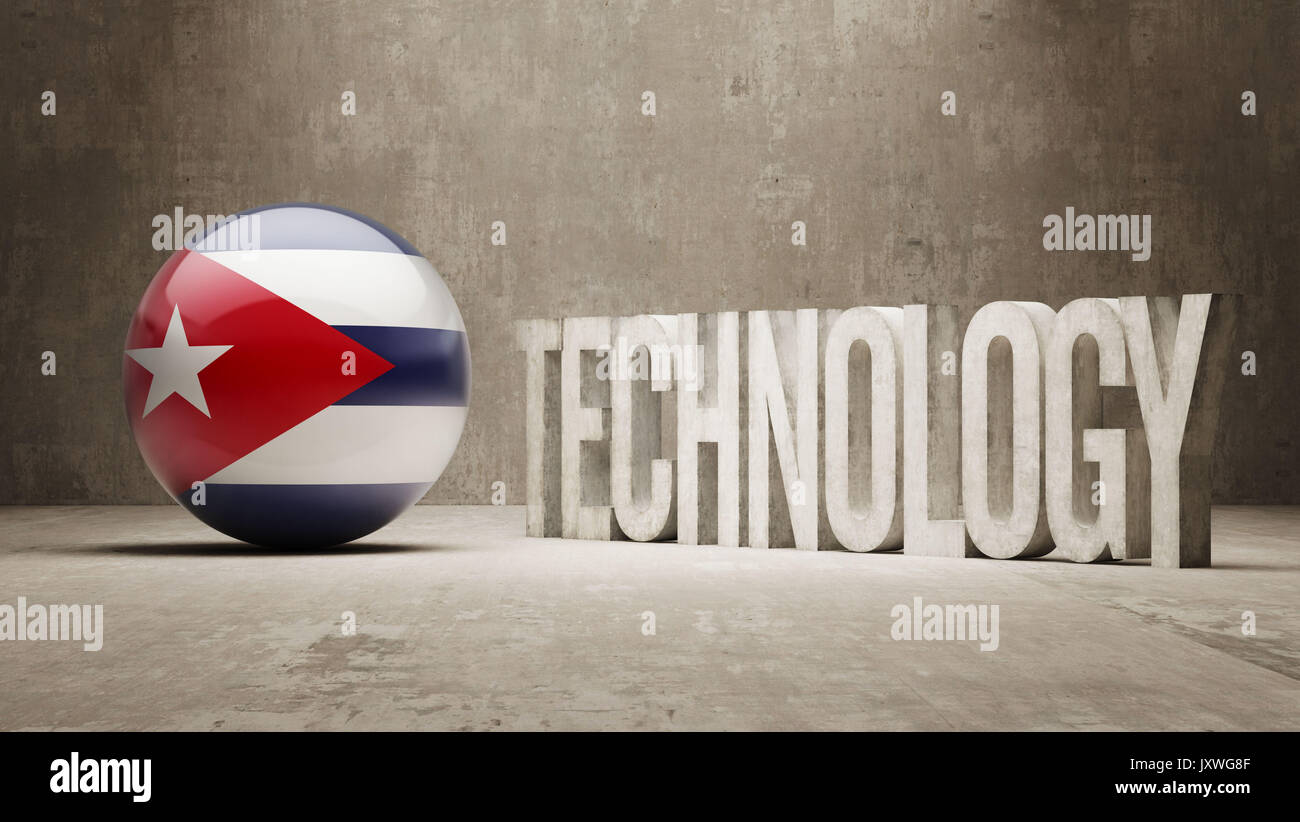 Cuba High Resolution Technology Concept Stock Photo - Alamy