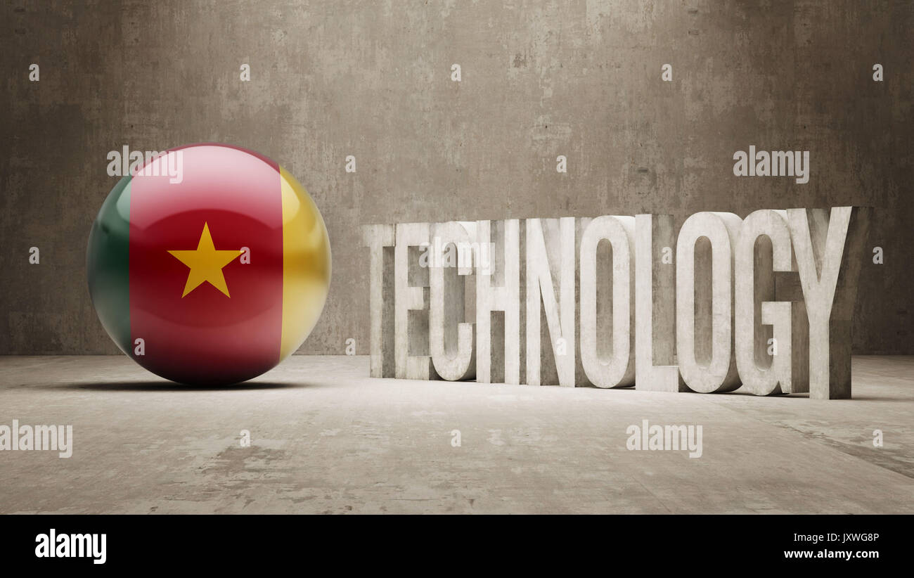 Cameroon High Resolution Technology Concept Stock Photo - Alamy