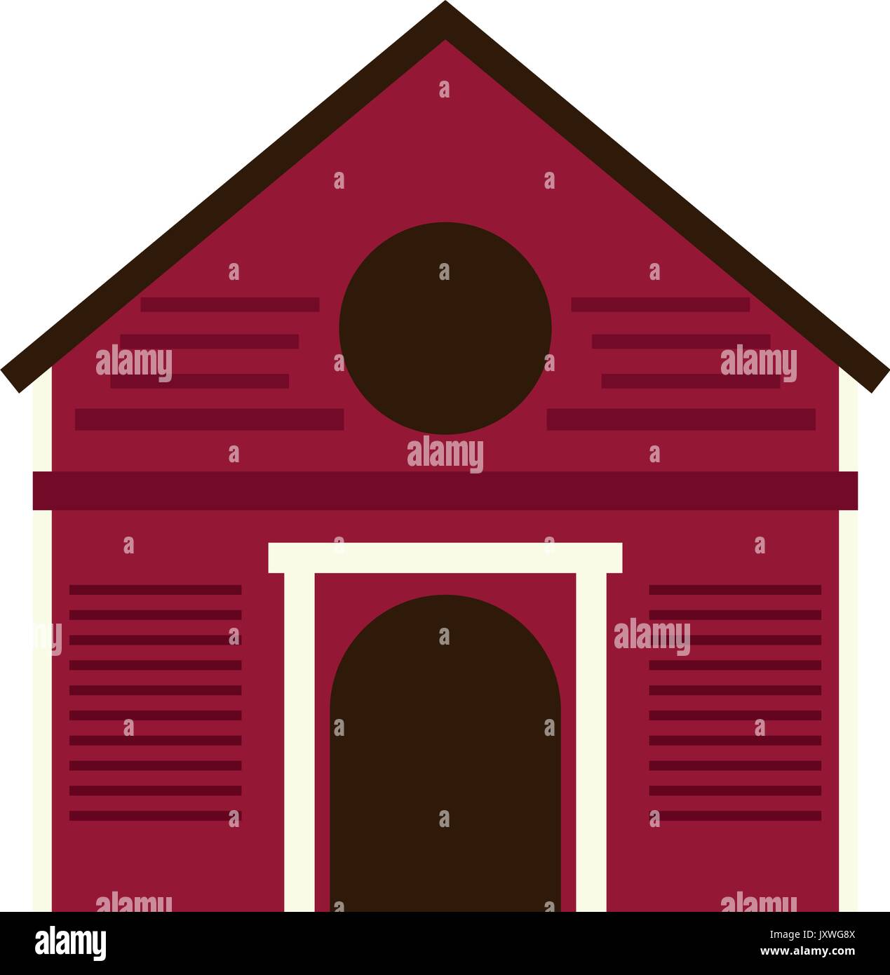ranch house icon image Stock Vector Image & Art - Alamy