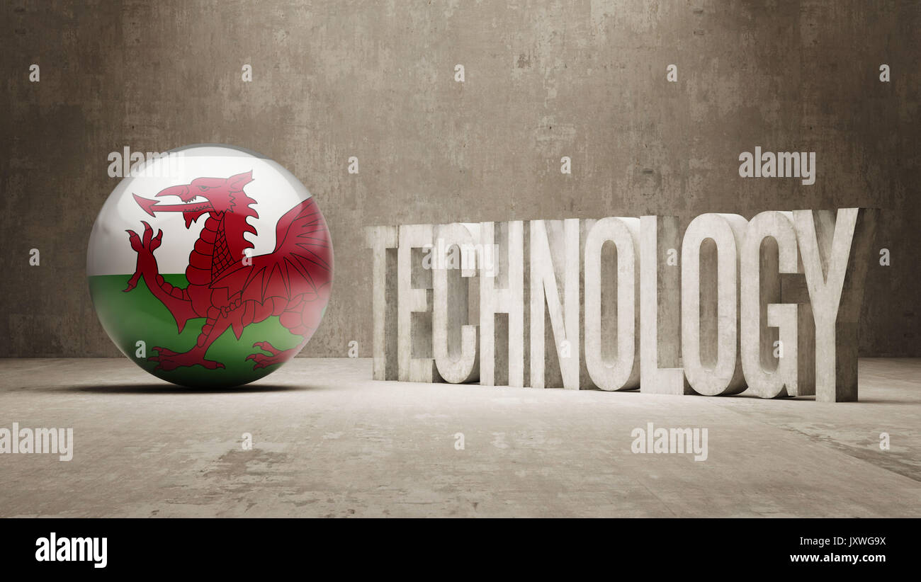 Wales High Resolution Technology Concept Stock Photo - Alamy